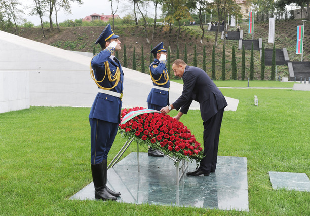 KOMPLEKSİN AÇILIŞI – Quba Soyqırımı Memorial Kompleksi